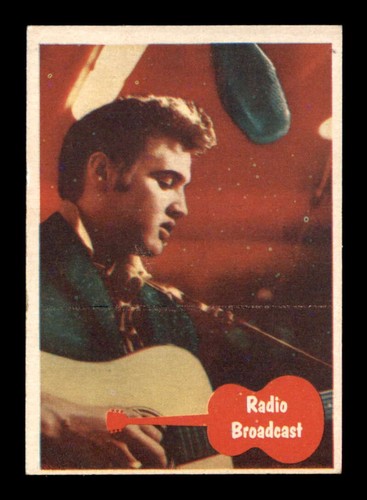 1956 Topps Elvis Presley #42 Radio Broadcast EX+ X3103020 | eBay