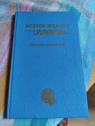 Austin Healey 3000 Factory Drivers Handbook Owners Manual VGC Mk1 BN7 ...