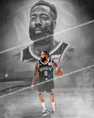 James Harden Brooklyn Nets Custom Exclusive 8x10 Glossy Photo | eBay