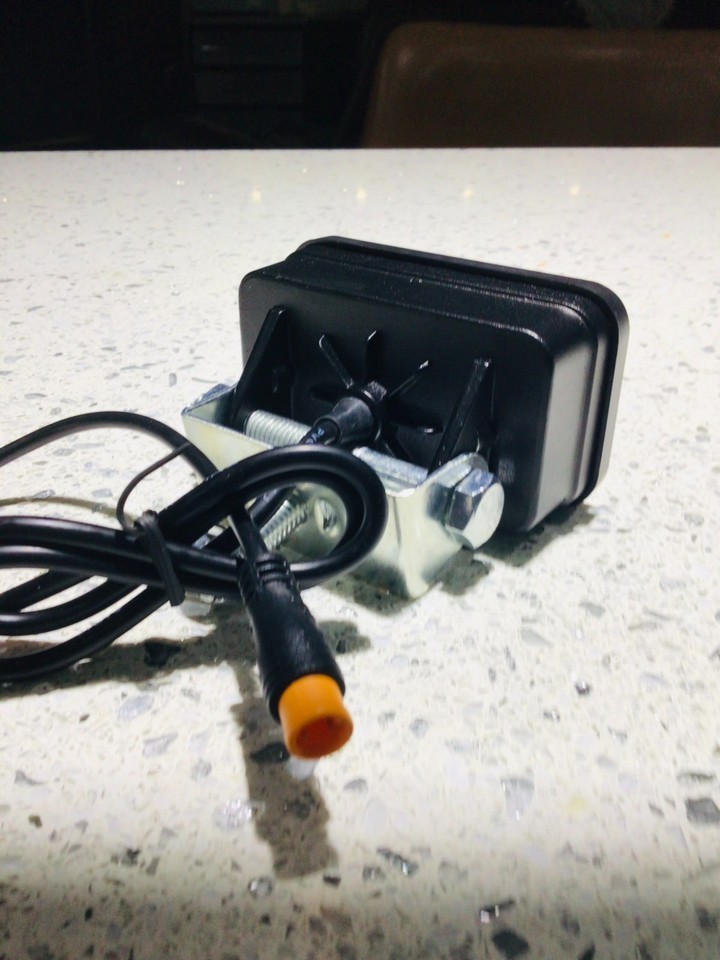 YELLOW LED Head Light Full Assembly Kit For RIDSTAR E-Bike Q20 (3PIN ...