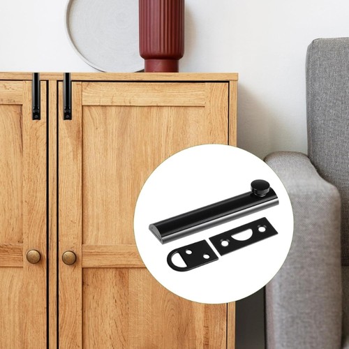 Sliding Bolt Lock Heavy Duty Iron Easy Installation for French Doors ...