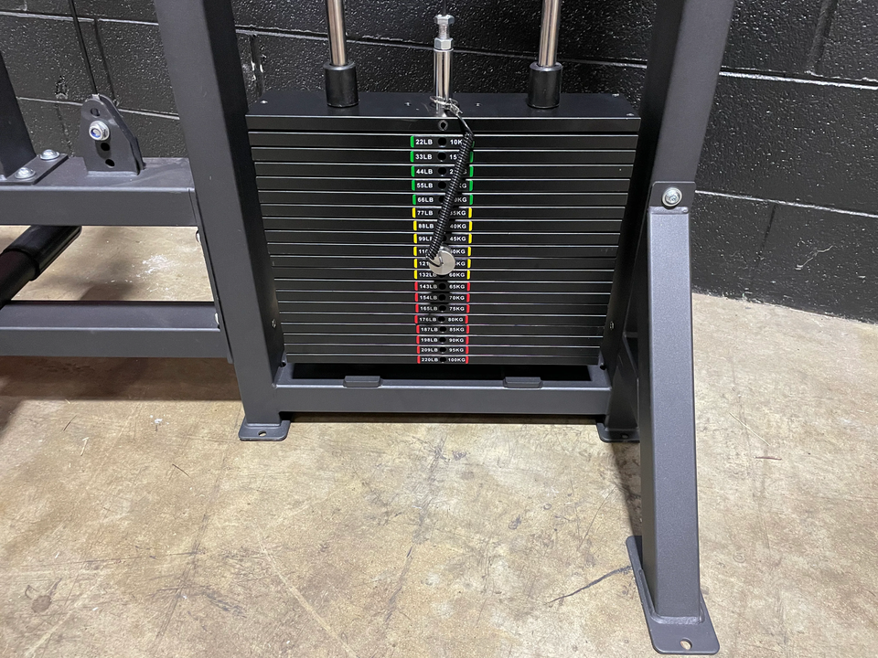 Pin-Loaded Lat Pull Down & Low Row Selectorized Weight Machine TZ-5057 ...