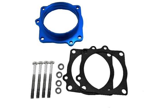 Blue Throttle Body Spacer Fits 03-08 Dodge Ram Durango Chrysler Aspen 5 ...