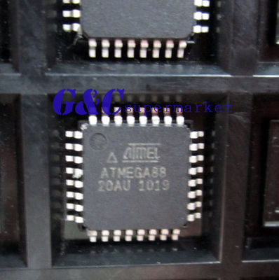 2PCS IC ATMEGA88-20AU ATMEGA88 IC AVR MCU 8K 20MHZ 5V 32TQFP ATMEL | eBay