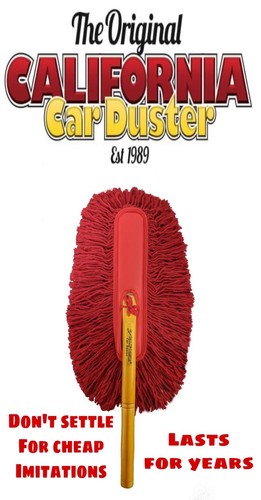 The Original California Car Duster Wooden Handle | eBay UK