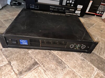 QSC CX502 Two Channel Professional Power Amplifier - 300W Per Ch. @ 8 ...