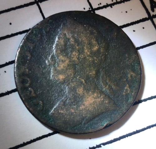 AUTHENTIC !!- 1740 King Geo II Colonial Coin ☆ TOTALLY ORIGINAL !! ☆ | eBay