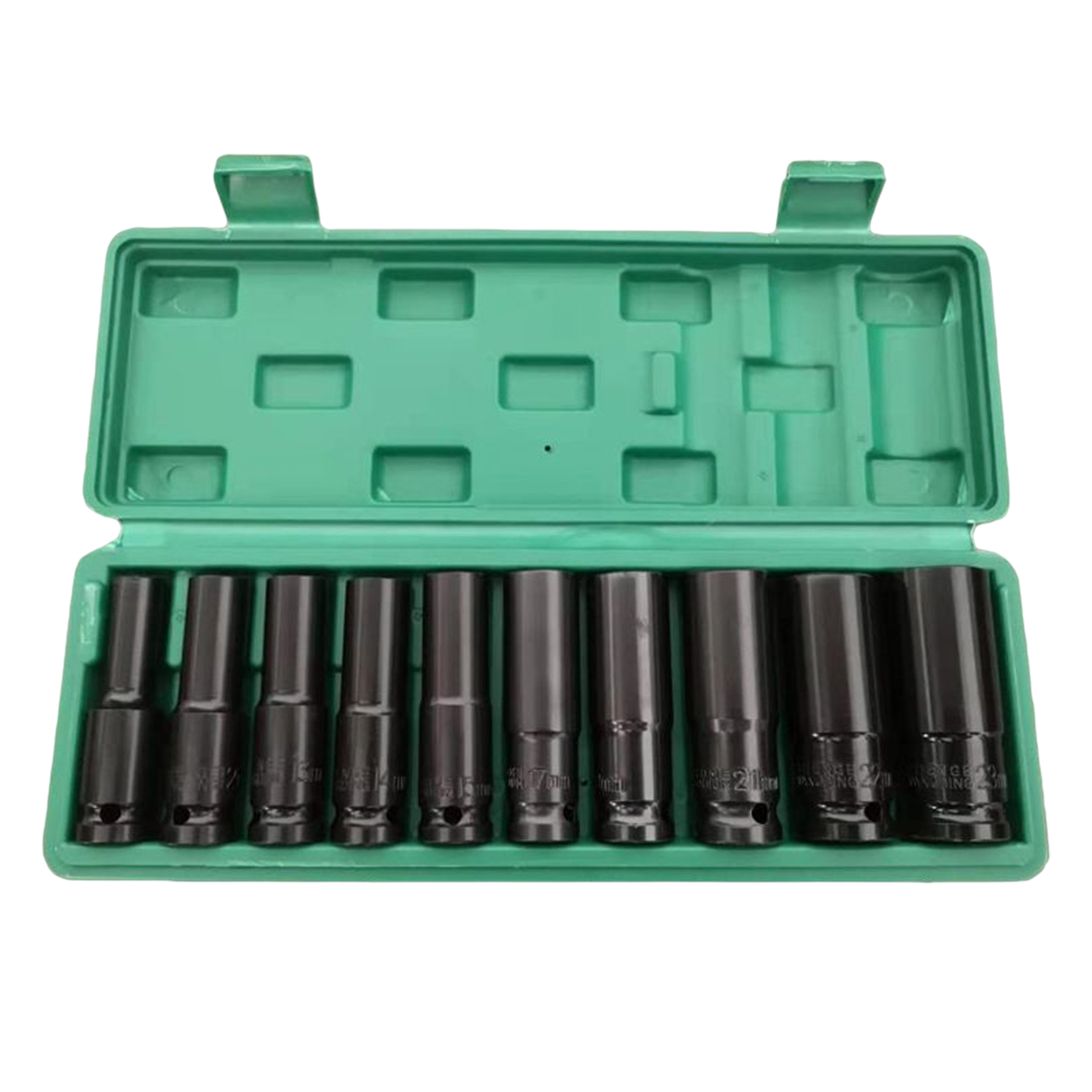 10pcs 1/2 Drive Deep Impact Socket Set Accessories High Carbon Steel ...