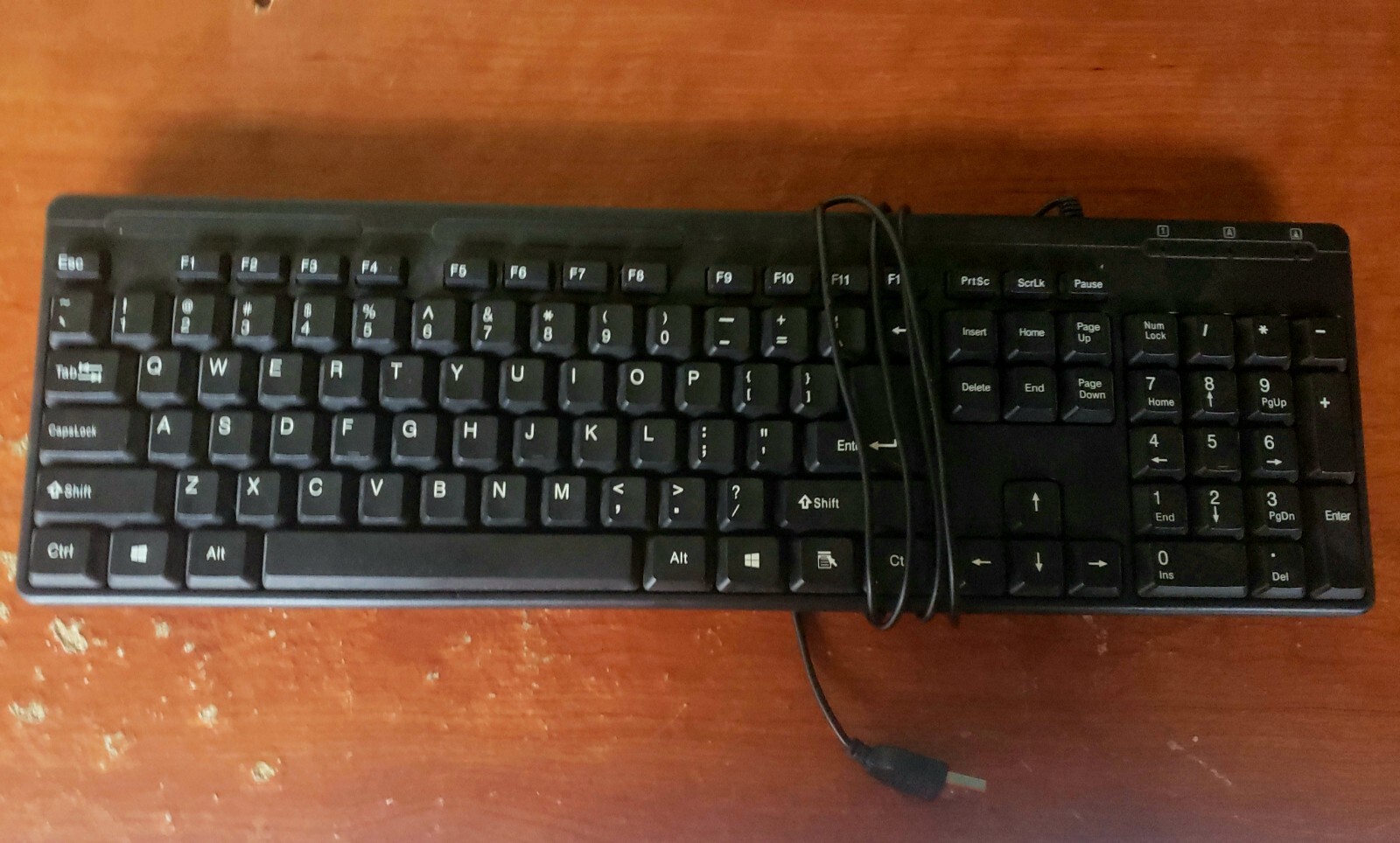 HP USB Wired Generic 104 Key Spill-Resistant Keyboard BT-KB104NT-B-SP ...