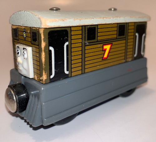 Thomas the Train Toby Wooden Railway Tank Engine Friends #7 | eBay