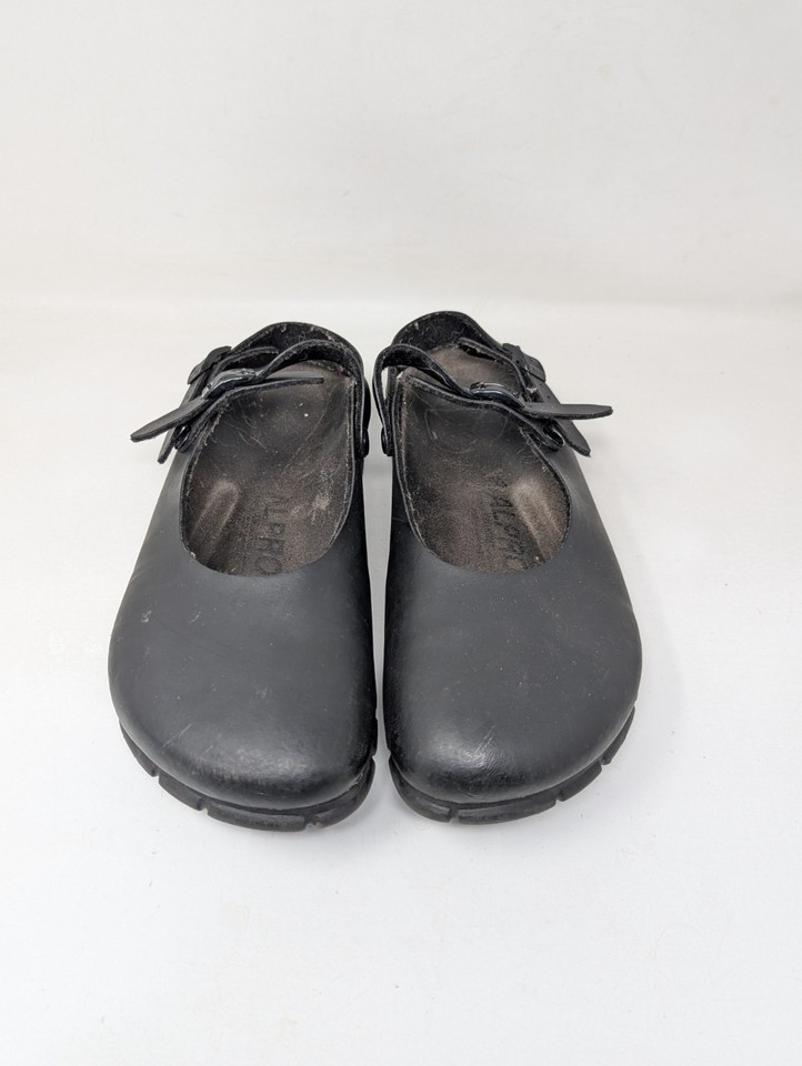 Birkenstock Alpro Messina Women's Sz 41 Mary Jane Clog Mule Shoes Black ...