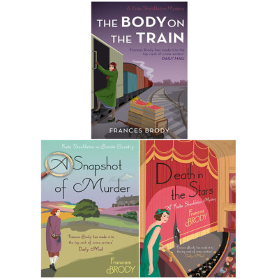 Frances Brody 3 Books Collection Set Kate Shackleton Mysteries Series ...