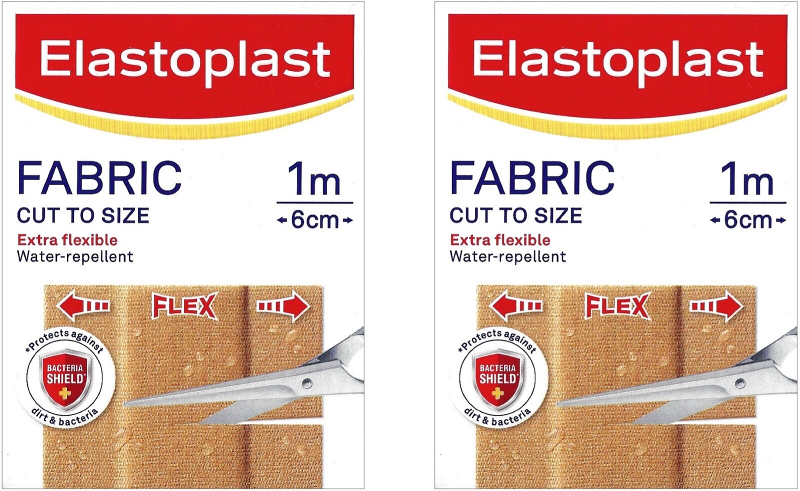ELASTOPLAST Fabric Cut-to-Size Plaster Strips 6cmx10cm (10) | eBay UK