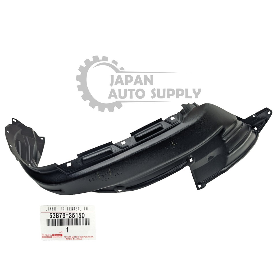 OEM GENUINE TOYOTA 14-24 4RUNNER LEFT DRIVER FRONT FENDER LINER 53876 ...