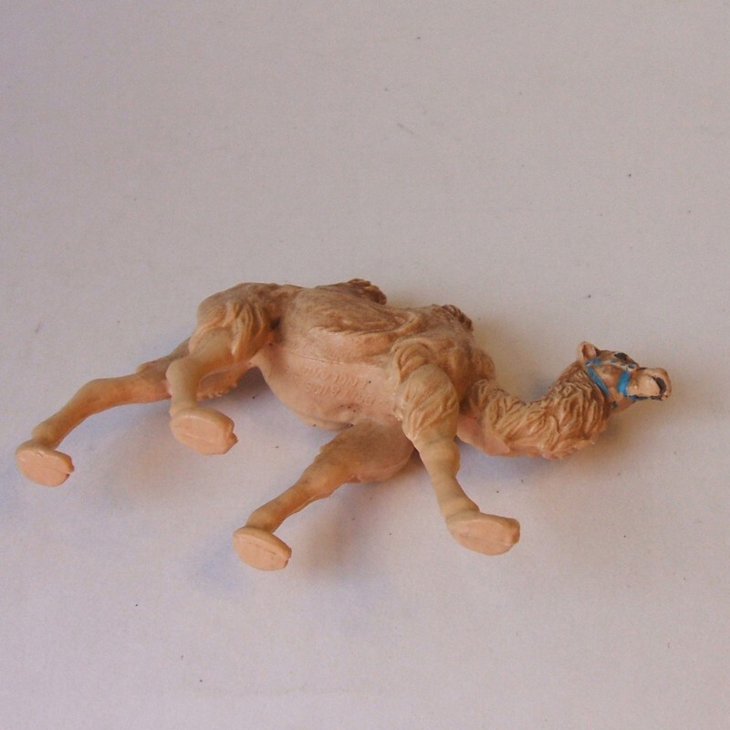 Britains Plastic Camel Figurine England ca. 1970s Toy Nativity Zoo ...