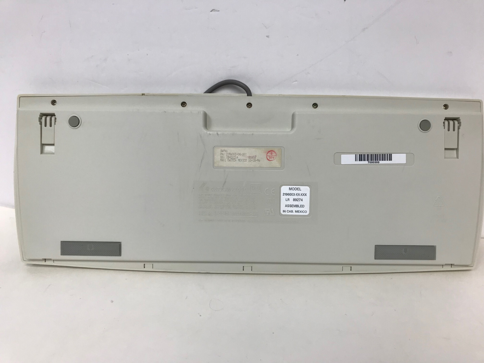 Vintage 1997 Gateway 2000 Computer Keyboard Model #219600x Maxi Switch ...