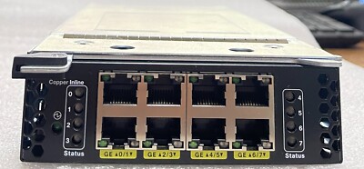 Cisco 8 Port GE Copper Inline Expansion Module Cisco CS068 Module ...