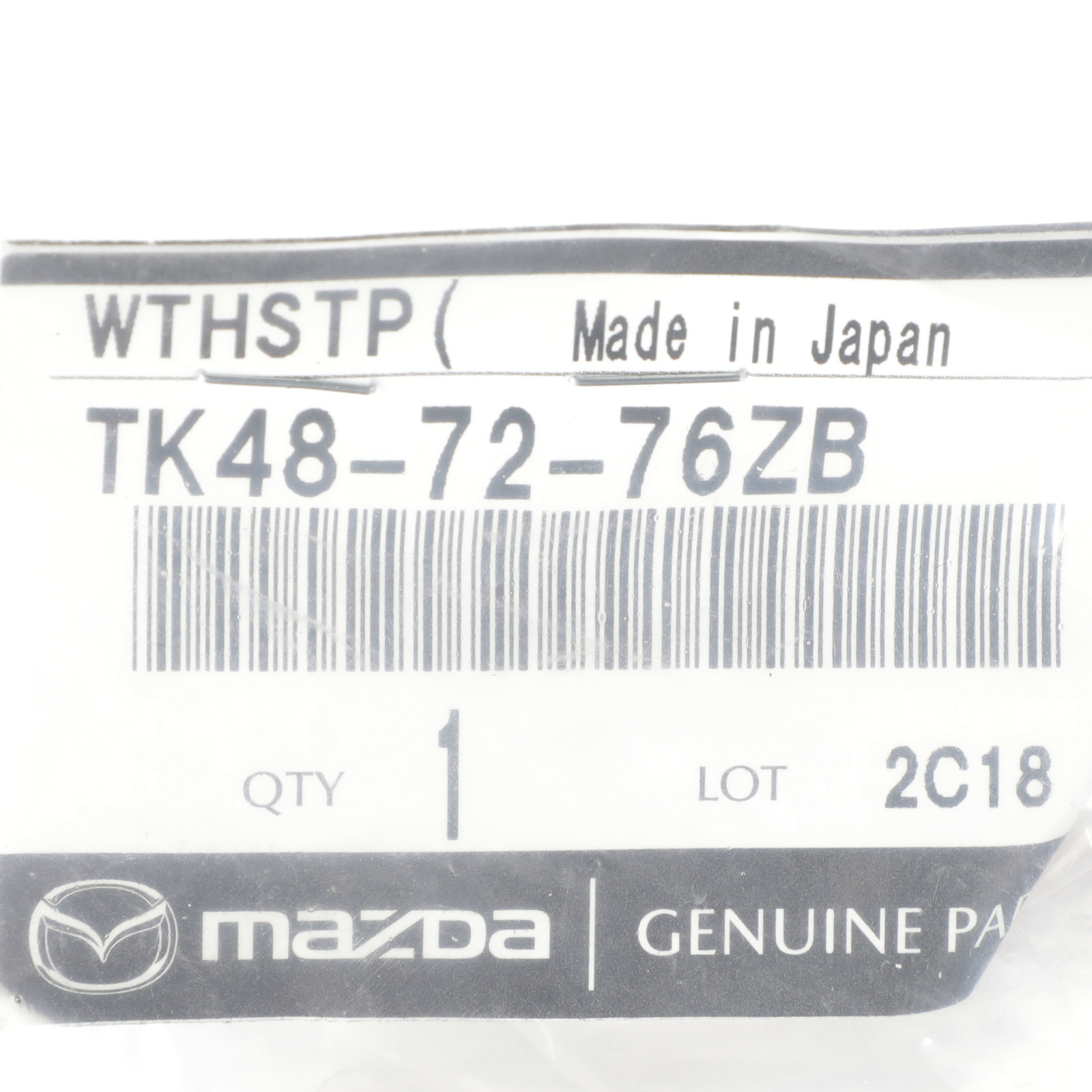 OEM 16-18 Mazda Cx-9 Rear Door-weather Strip Right TK487276ZB for sale ...