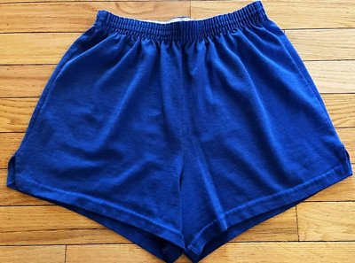 Soffe Girls Size Cheerleading Dance Gym Cheer Royal Blue Shorts New ...