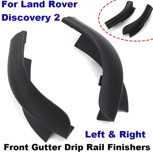 For 1998-2004 Land Rover Discovery 2 Front Gutter Drip Rail Finishers ...