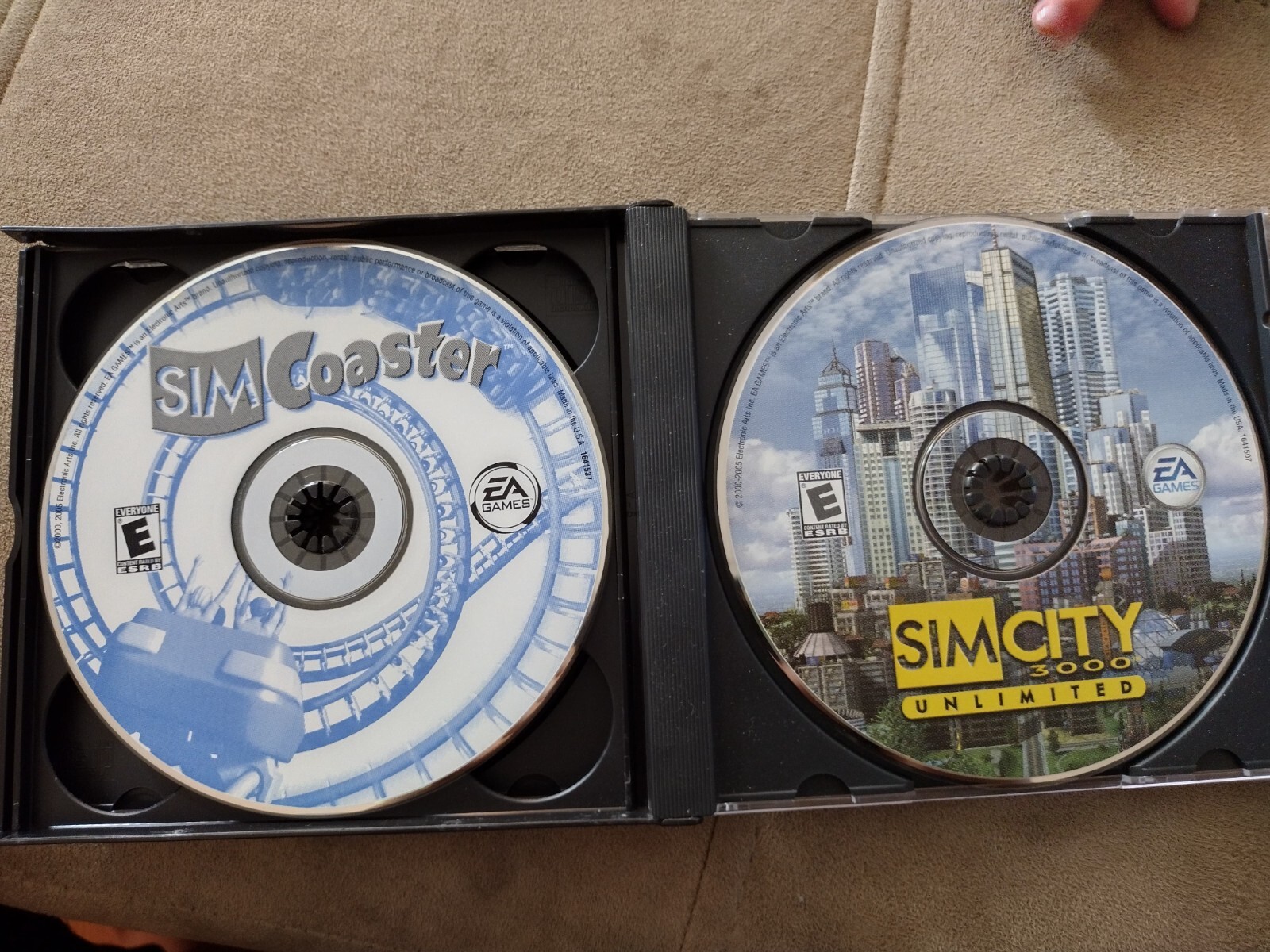 Lot of 4 Sim PC- Sim Theme Park/Gold Edit, Sim Coaster, Sim City 3,000 ...