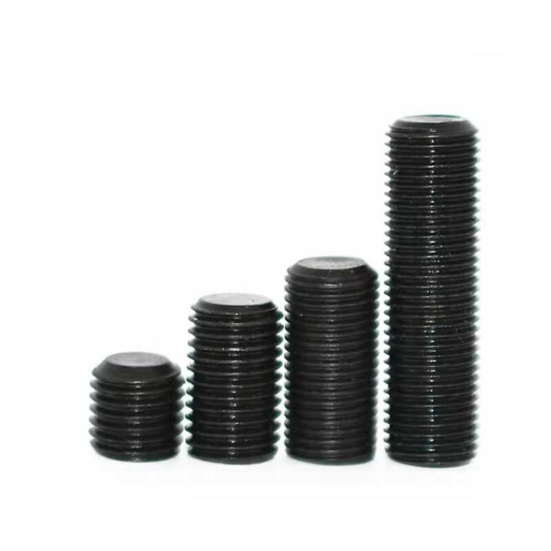 1pcs M22 Allen Screws Black 12.9 Grade Steel Fine Thread Set Screw Flat ...