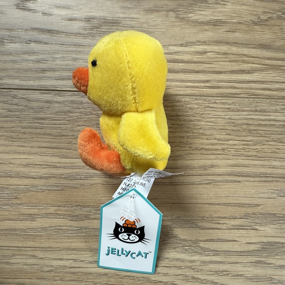 Vintage NWT Jellycat I am a Cheeky Chick Yellow Plush - EA212 - Rare ...