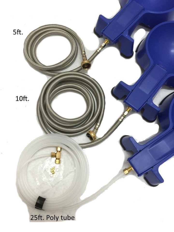 The Easy-Clean Auto-Fill Water Bowl For Dog with (5-Foot) Long 5-Foot ...