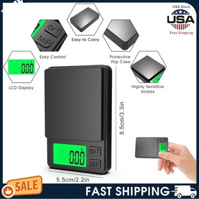 Digital Scale Small 1000G X 0.01G Precision Gram Scale, Pocket Scale ...