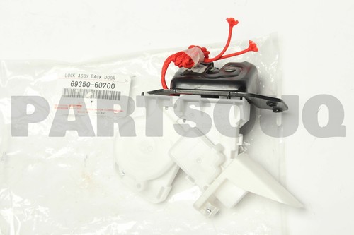 6935060200 Genuine Toyota LOCK ASSY BACK DOOR 69350-60200 | eBay