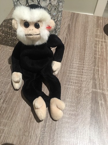 Ty Beanie Baby MOOCH the Monkey Rare/retired Tag Errors 1998 Pristine ...