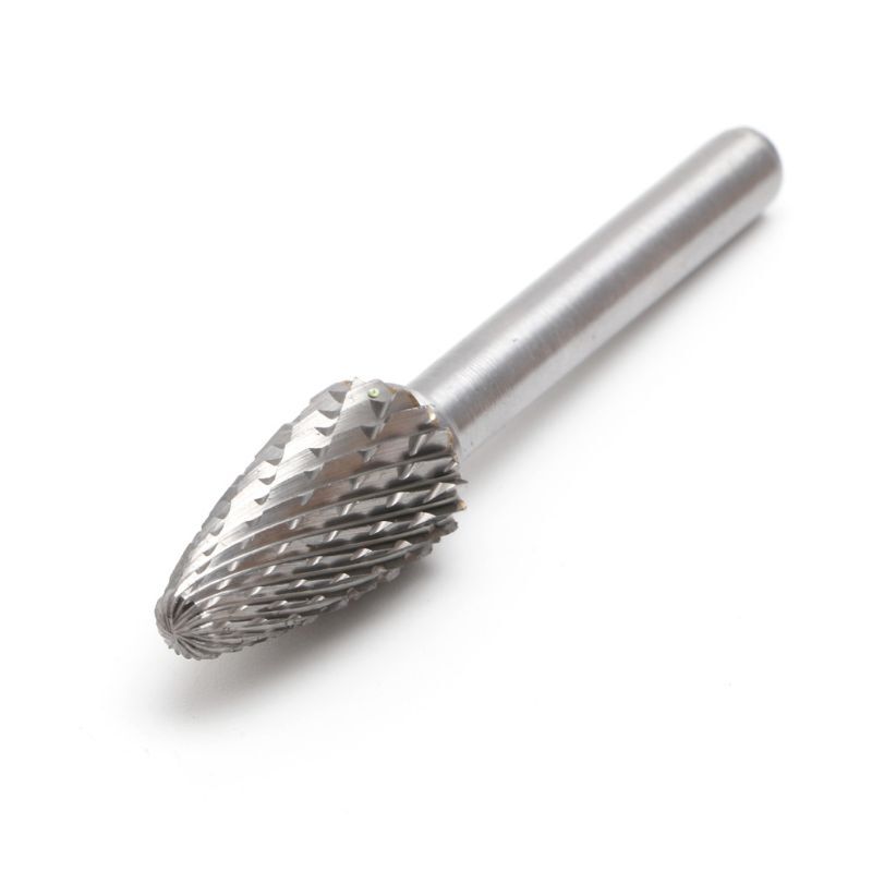8pc Tungsten Carbide Burr Bit 1/4" 6mm Rotary Cutter Files Engraving ...