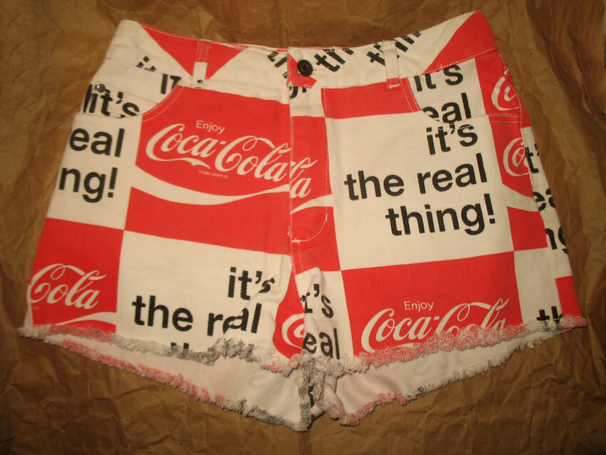 Vintage Coke Short Shorts Coca-Cola - Summer's Just A… - Gem