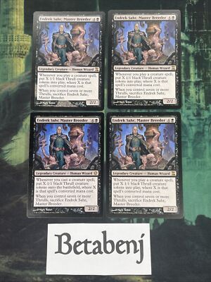 4x MTG Endrek Sahr, Master Breeder Time Spiral (Playset) | eBay