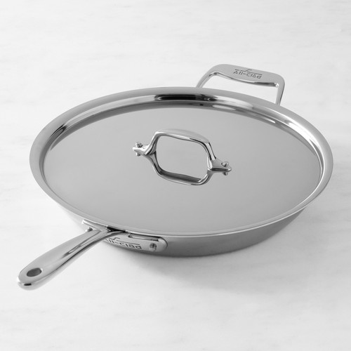 All-Clad G5™ Graphite Core Stainless-Steel 12.5 inch Fry Pan (No Lid ...