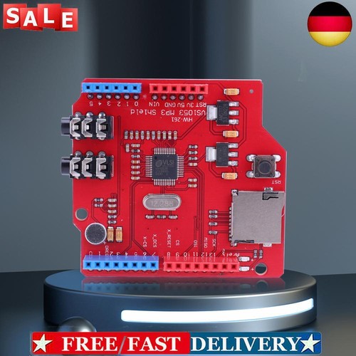 VS1053 Codec Decoder Shield MIC Port MP3 Music Shield Modell für ARDUINO MEGA DE | eBay
