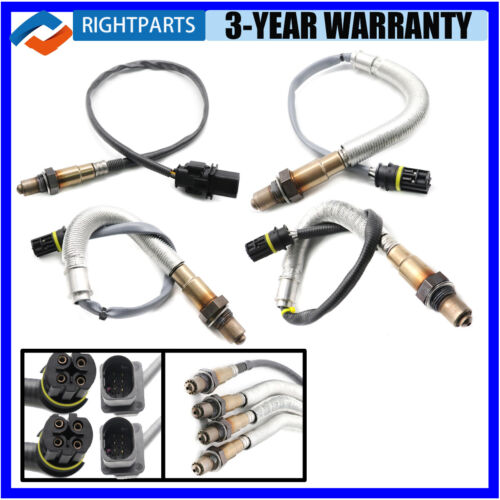 4pcs Up+Downstream O2 Oxygen Sensor For BMW 1 3 120i 320i E90 X1 E84 ...