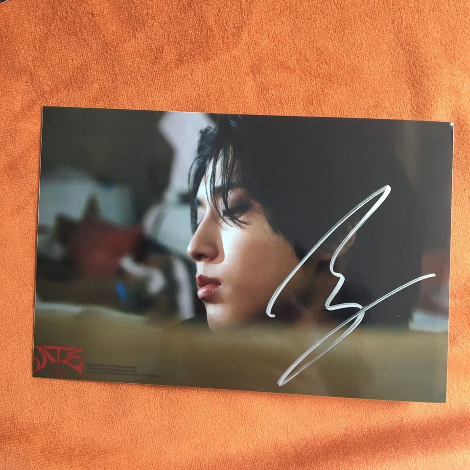 Stray Kids SKZ HAN Photo ATE Autographed Signed K-POP Collection 4*6 ...