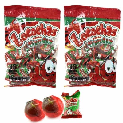 2 Bags Beny Locochas Sandia Watermelon Hard Candy With Chili Mexican ...