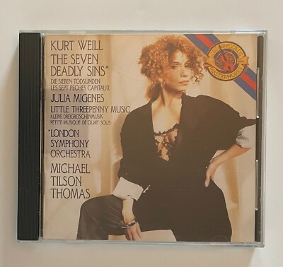 KURT WEILL Seven Deadly Sins & Threepenny Julia Migenes/Michael Tilson ...