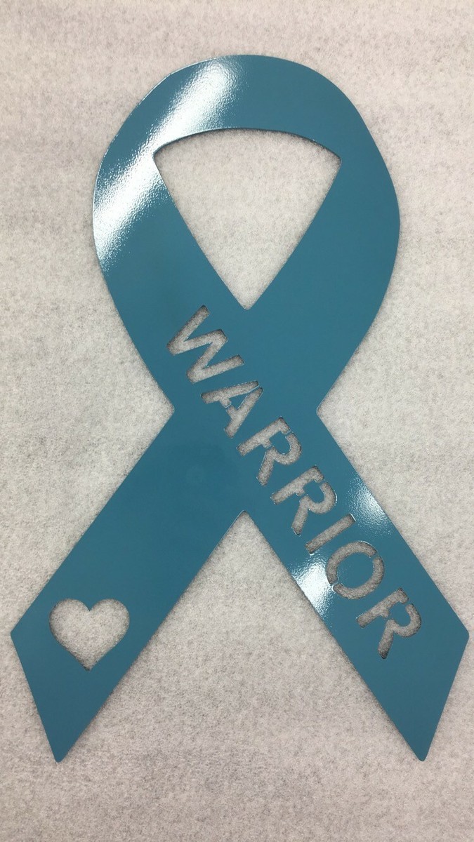 Ovarian Cancer Ribbon Color Ovarian Cancer Awareness Month Teal Color