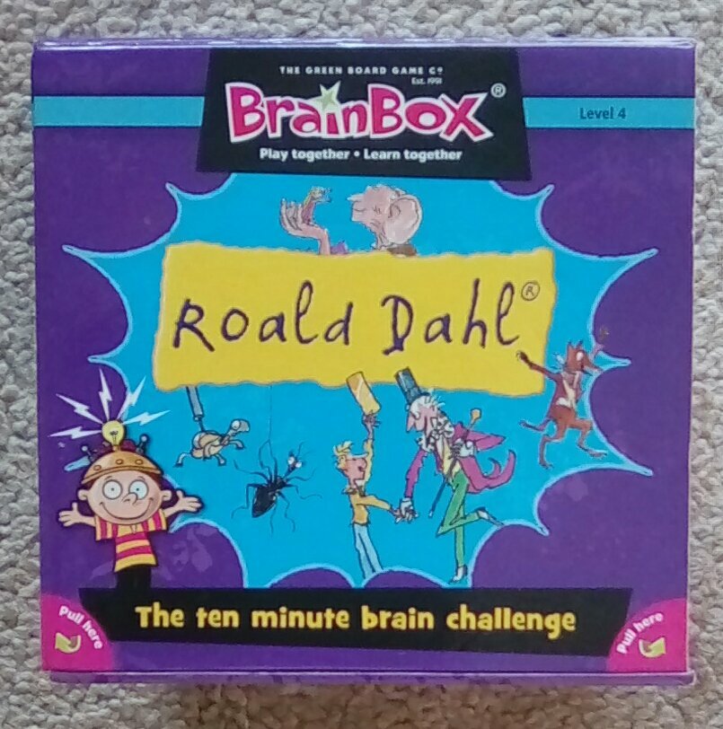 Roald Dahl Brain Box Brainbox Card Game Educational Observation Memory ...