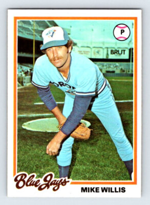 MIKE WILLIS Toronto Blue Jays 1978 Topps Baseball Card B215 | eBay