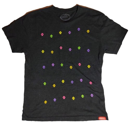Nintendo Medium Splatoon Tee Shirt NY Switch Black Exclusive | eBay