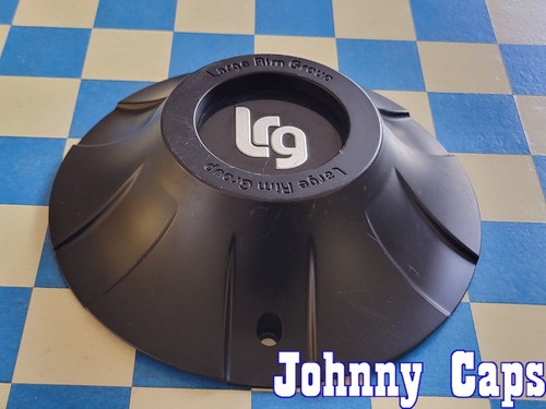 LRG Wheels # S070S203-1 . Custom MATTE BLACK Wheel Center Cap [56] (QTY ...