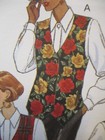 Butterick Pattern 6417 Misses Size XS-S-M Vests Cut Complete Vintage ...