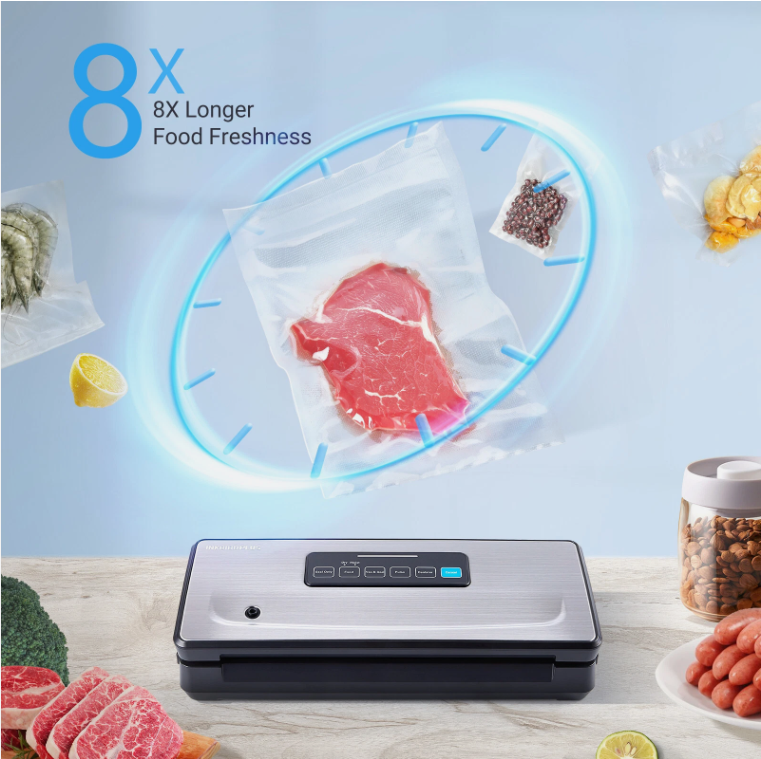 Food Saver Vacuum Sealer Machine INKBIRD Long Preservation Bag Storage ...