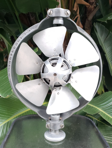 Antique Vintage RARE Electric Fan ART DECO Ventilation STURTEVANT WIND ...