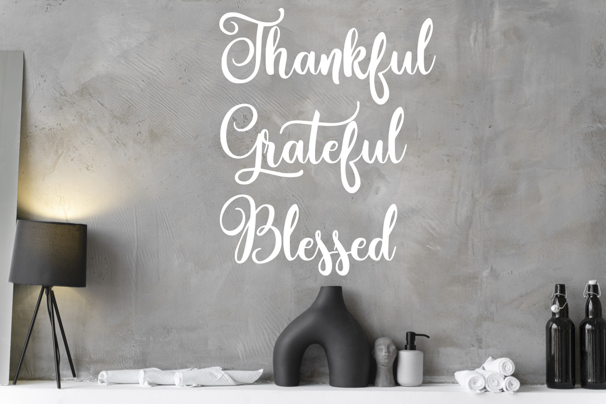 Blessed Quote Decals