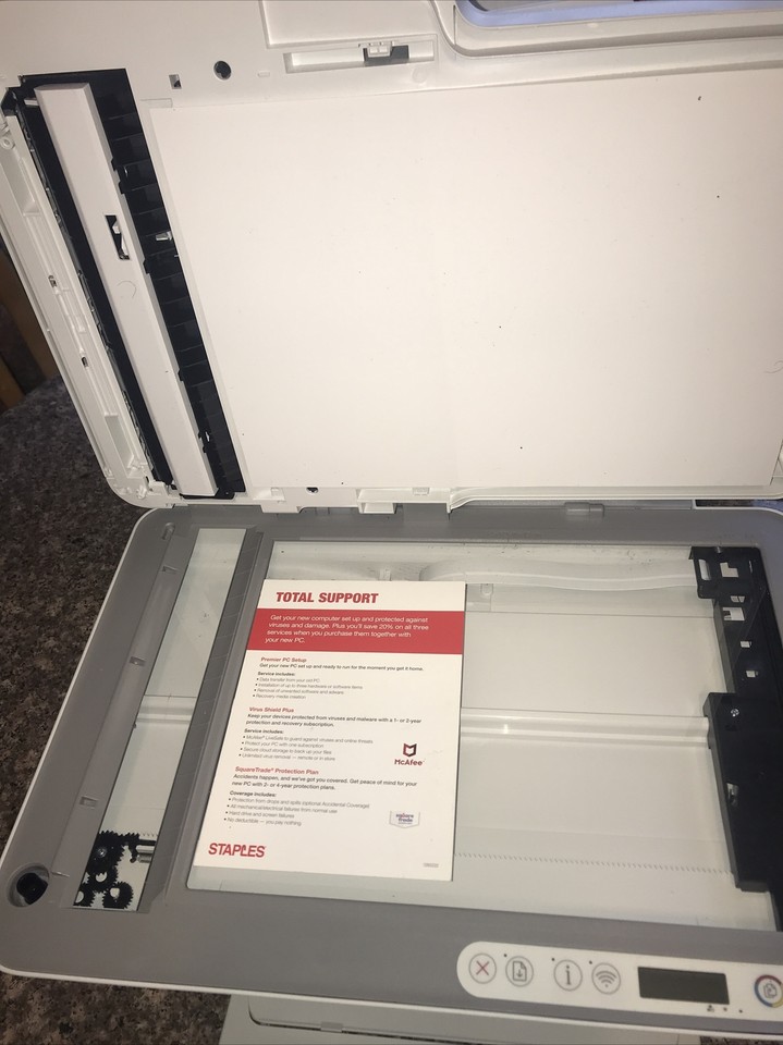 HP OfficeJet Plus 4100 Wireless All-In-One Color Printer Copy Scan Fax ...